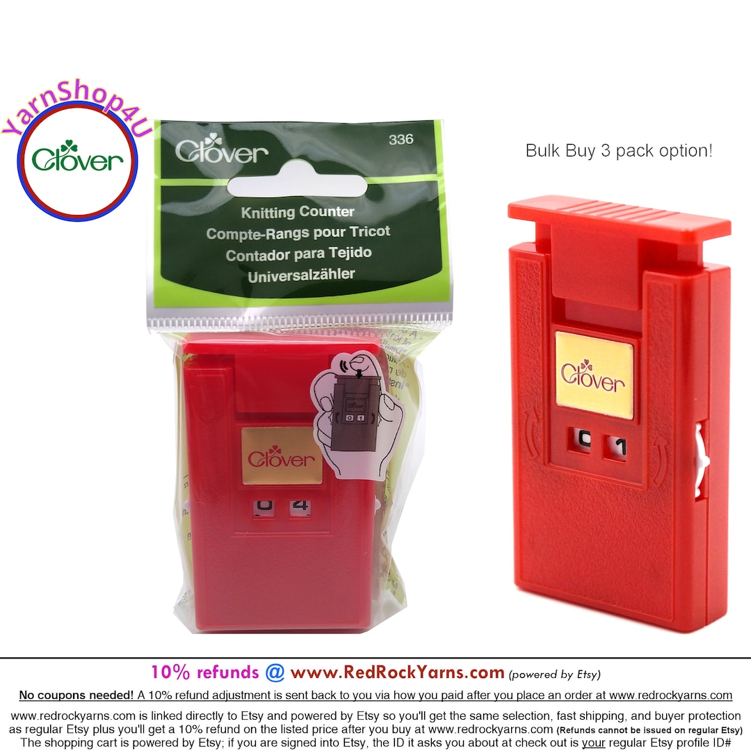 Kacha Kacha Clover Row Counter (get 1 or 3!) This Handy Manual Click ...