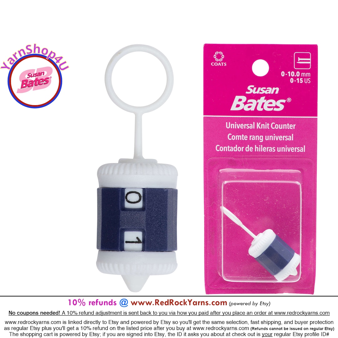 Universal Row Counter. Susan Bates Manual Dial Counter With Ring to ...