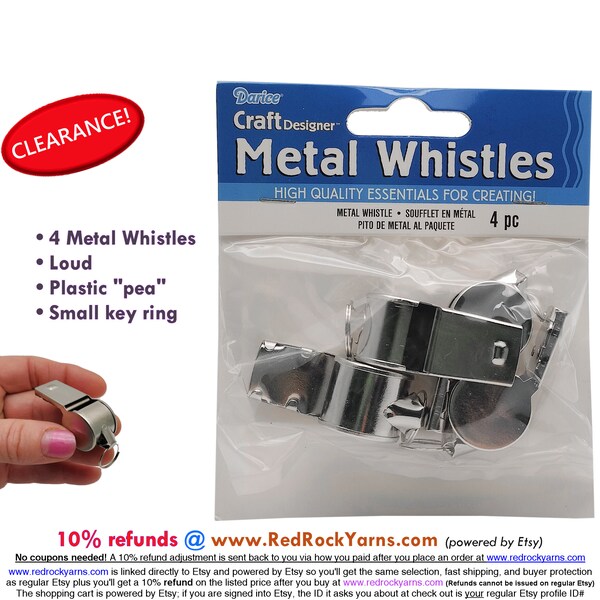Metal Whistles - Etsy