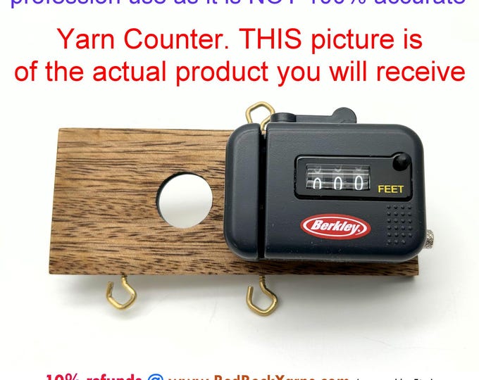 Lacis Yarn Counter With Tabletop Clamp. Measure Thread and Yarn up to ...