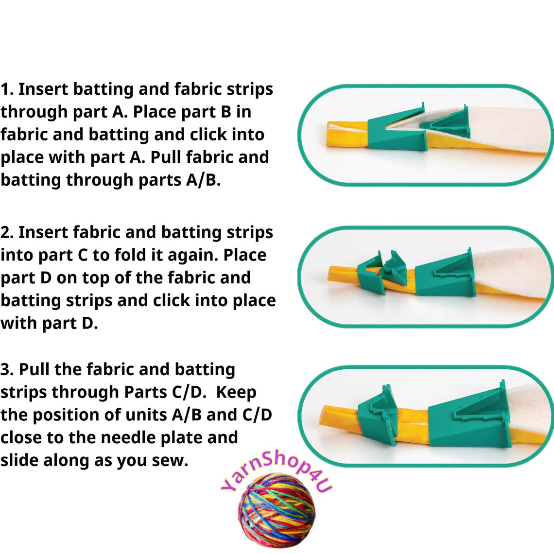 Clover Fabric Tube Maker is a Tool for Making Jelly Roll® Tubes for ...