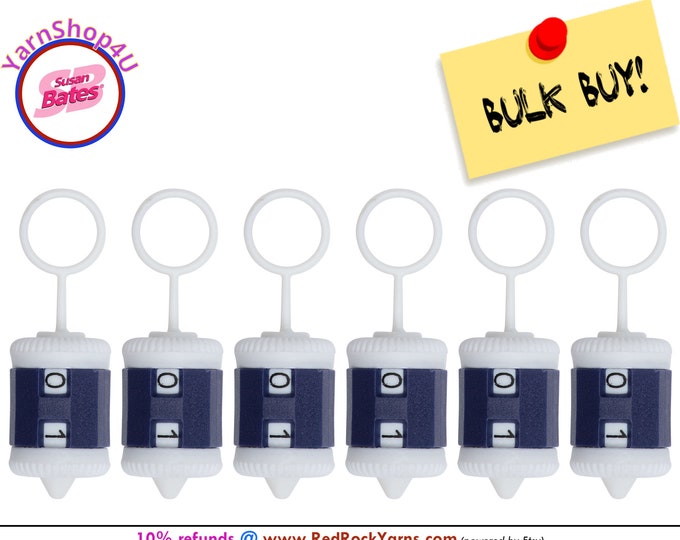Box of 6 Universal Row Counters! Susan Bates Manual Dial Counter W ...