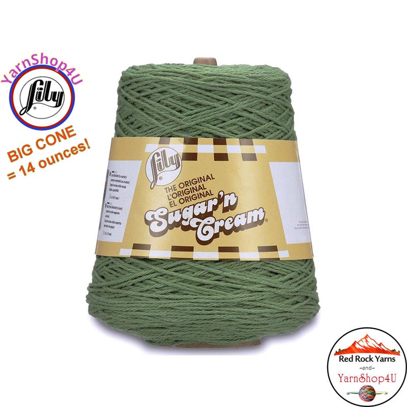 Sage and Cream Yarn - Etsy