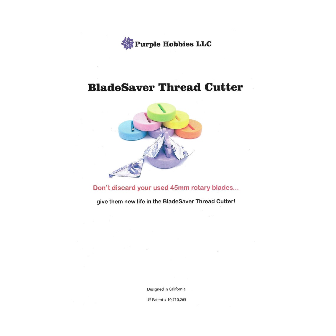 Bladesaver Thread Cutter Repurpose Your Old 45mm Rotary - Etsy