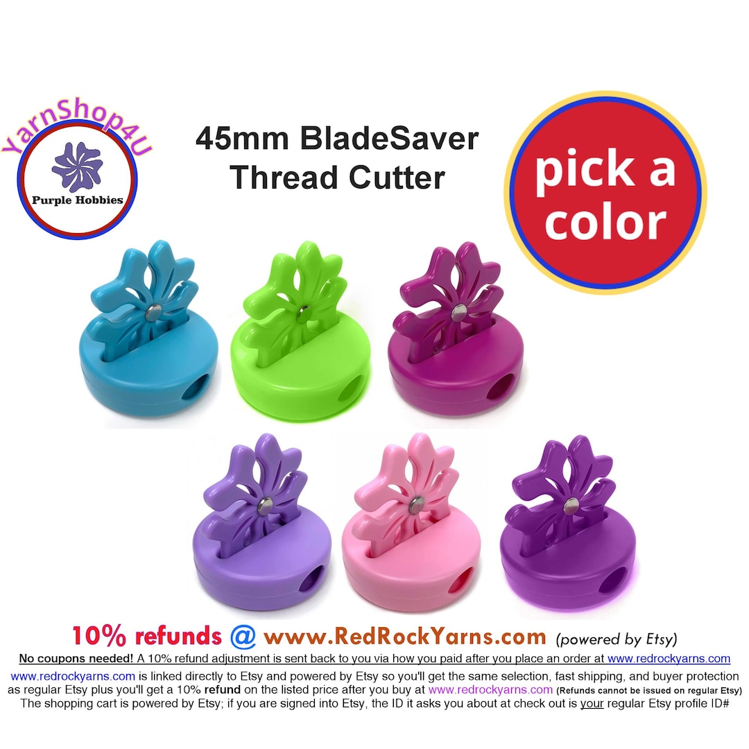 Bladesaver Thread Cutter - Repurpose Your Old 45mm Rotary Blades (45mm ...