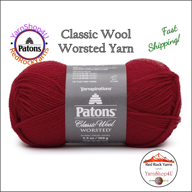 Wool Yarn Lot Worsted - Etsy