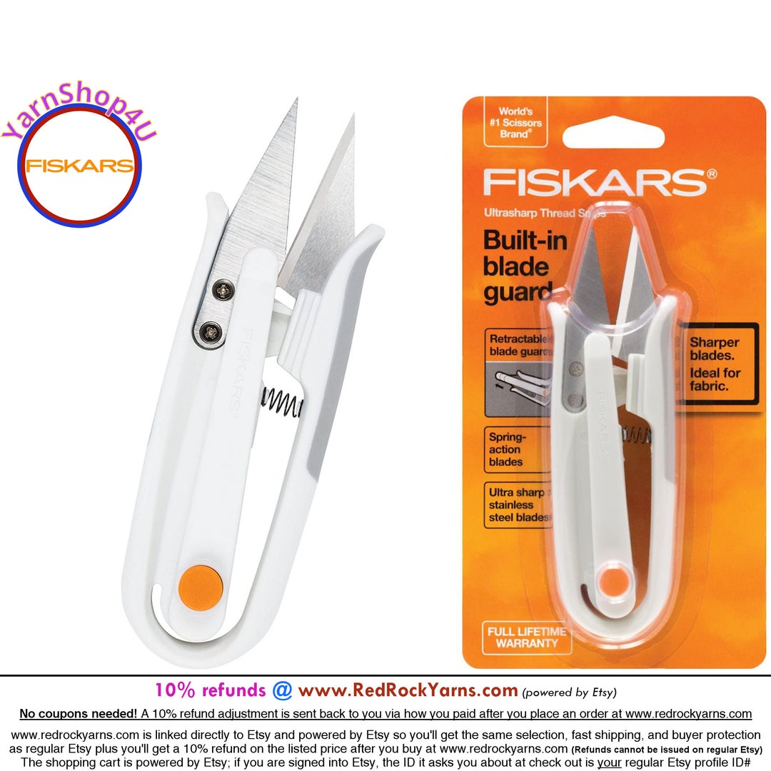 FISKARS Ultrasharp Thread Snips Large Extra Sharp Snips With - Etsy