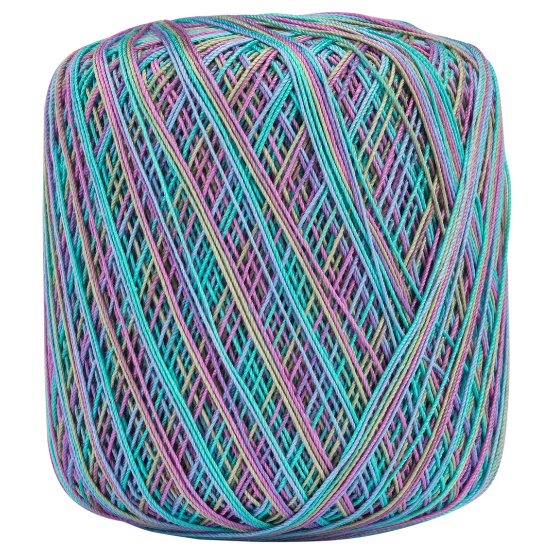 MONET MULTI Aunt Lydia's Classic 10 Crochet Thread. - Etsy