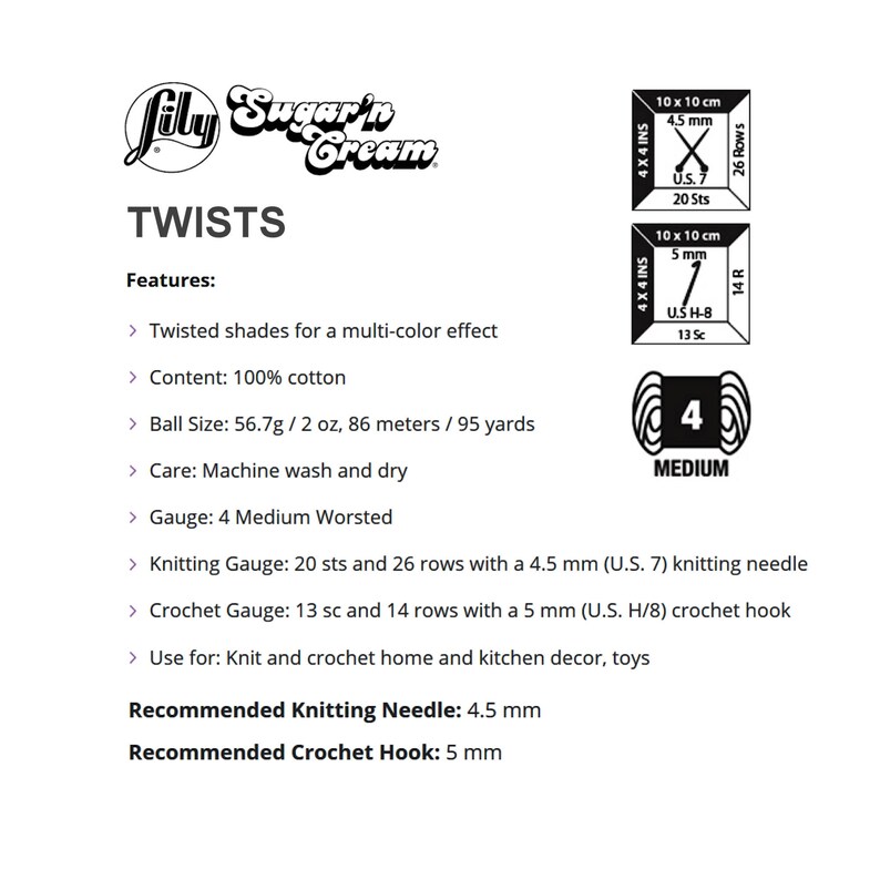 GREEN TWISTS 3 Pack 2oz 95yds each. Lily Sugar'n Cream | Etsy