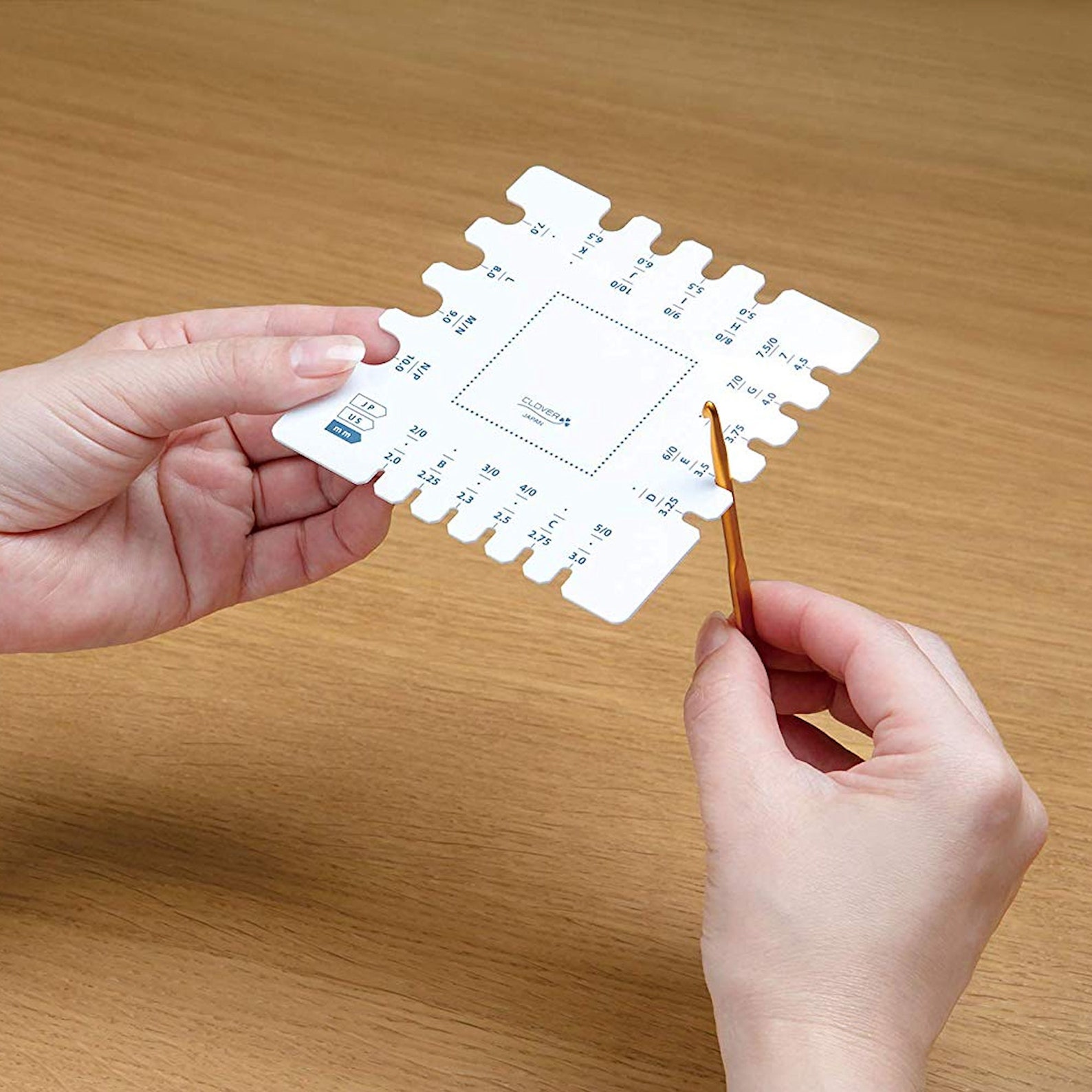 Clover Swatch Ruler and Needle Gauge. 2 Piece Set for Counting - Etsy