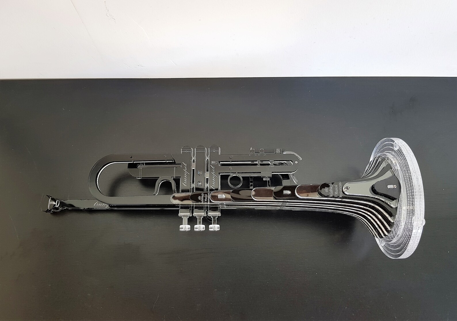 Trumpet Sculpture Classical Music Art - Etsy