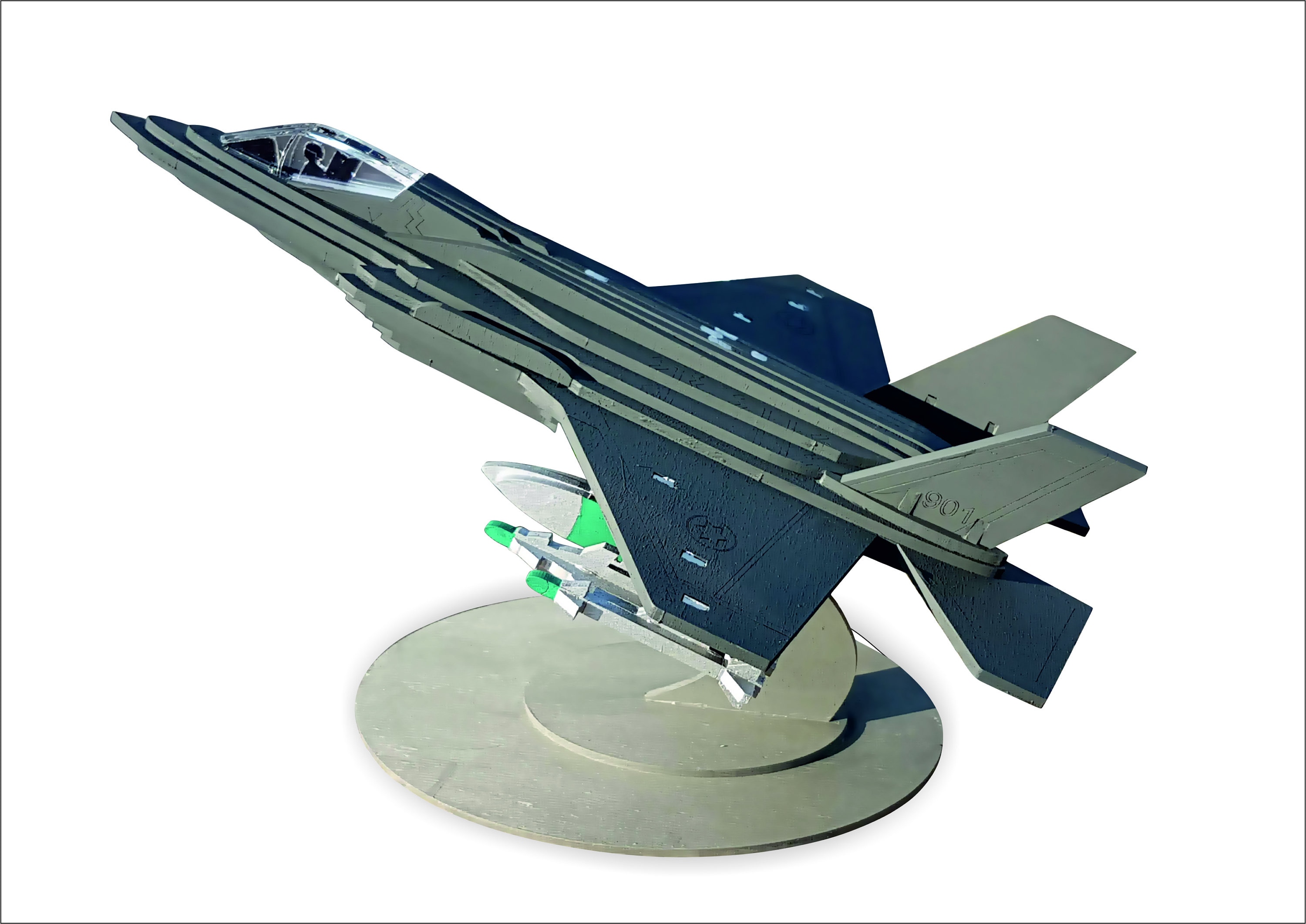 F-35 Falcon Airplane DIY Kit - Etsy