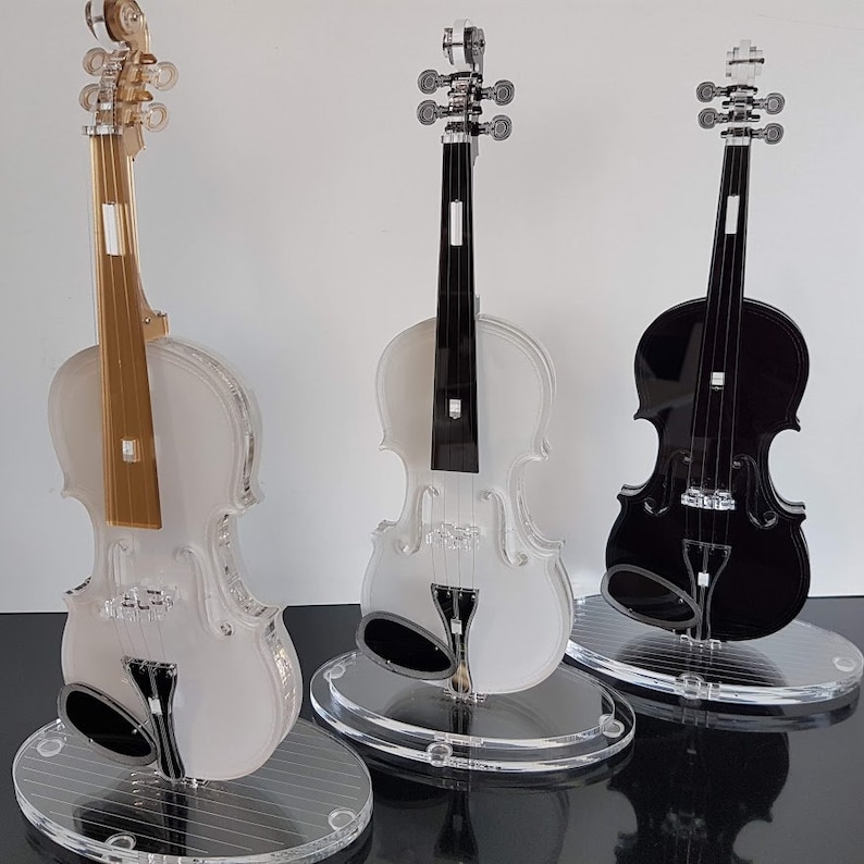 Vintage Style Violin Statue - Home Décor for Music Lovers - Etsy