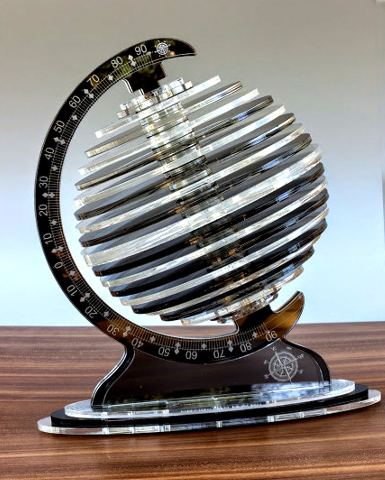 Personalized World Globe Sculpture - Etsy