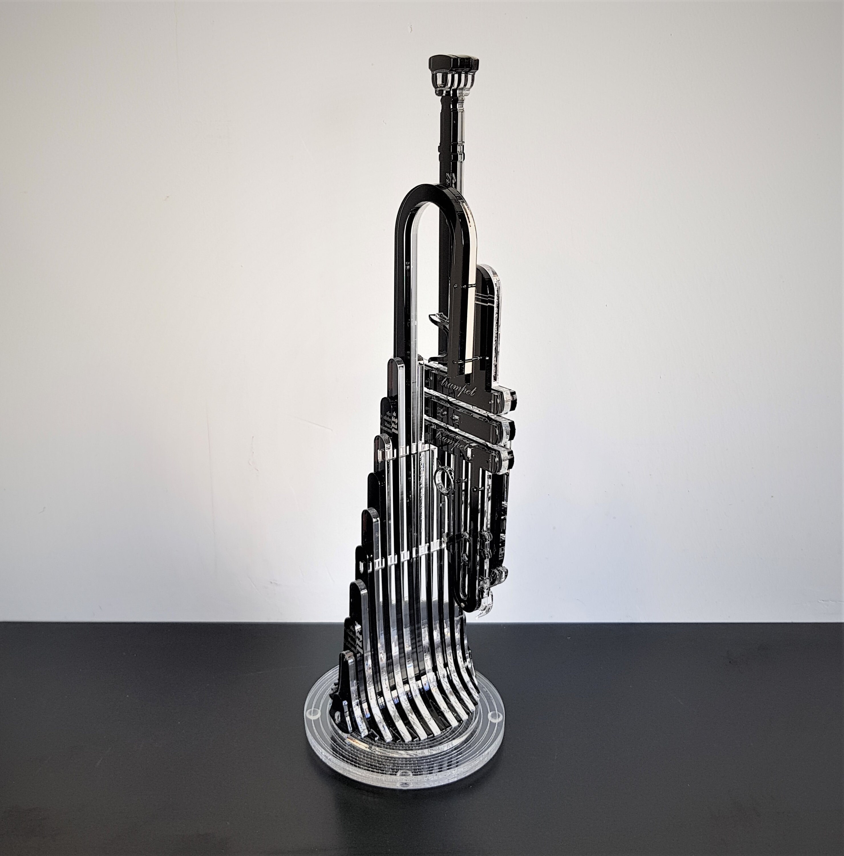 Trumpet Sculpture Classical Music Art - Etsy