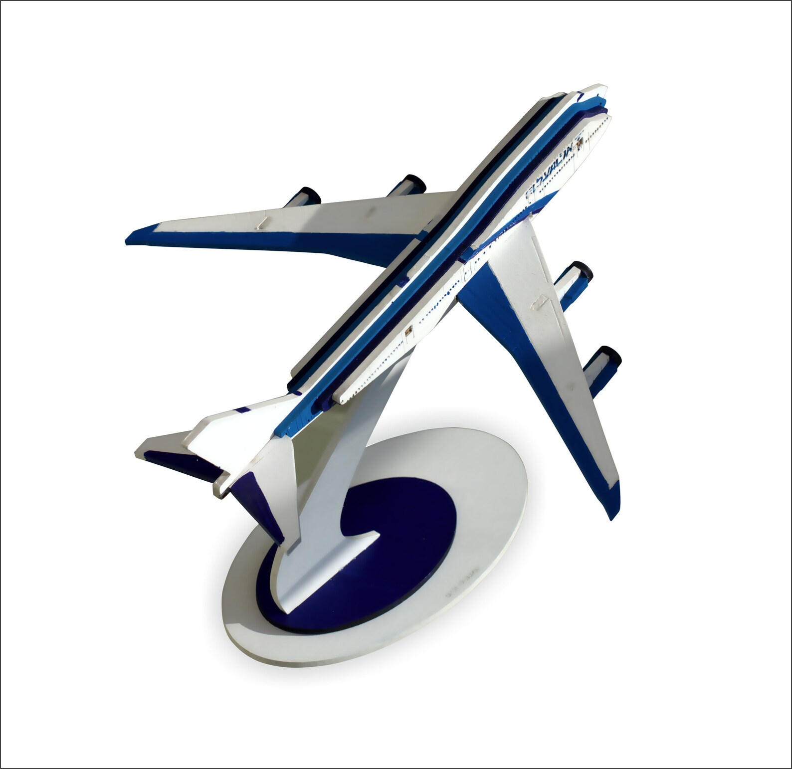 Boeing 747 DIY Kit Airplane Model | Etsy