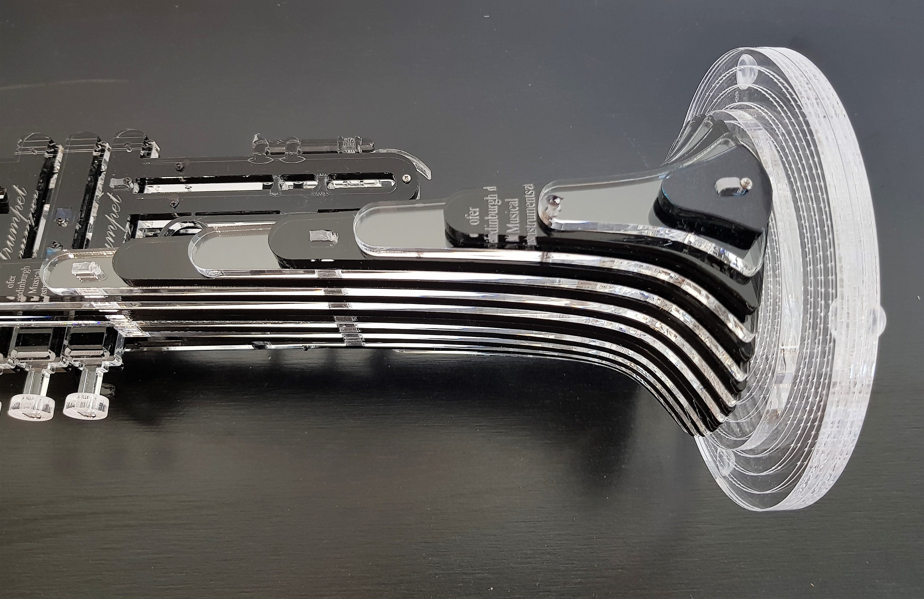 Trumpet Sculpture Classical Music Art - Etsy