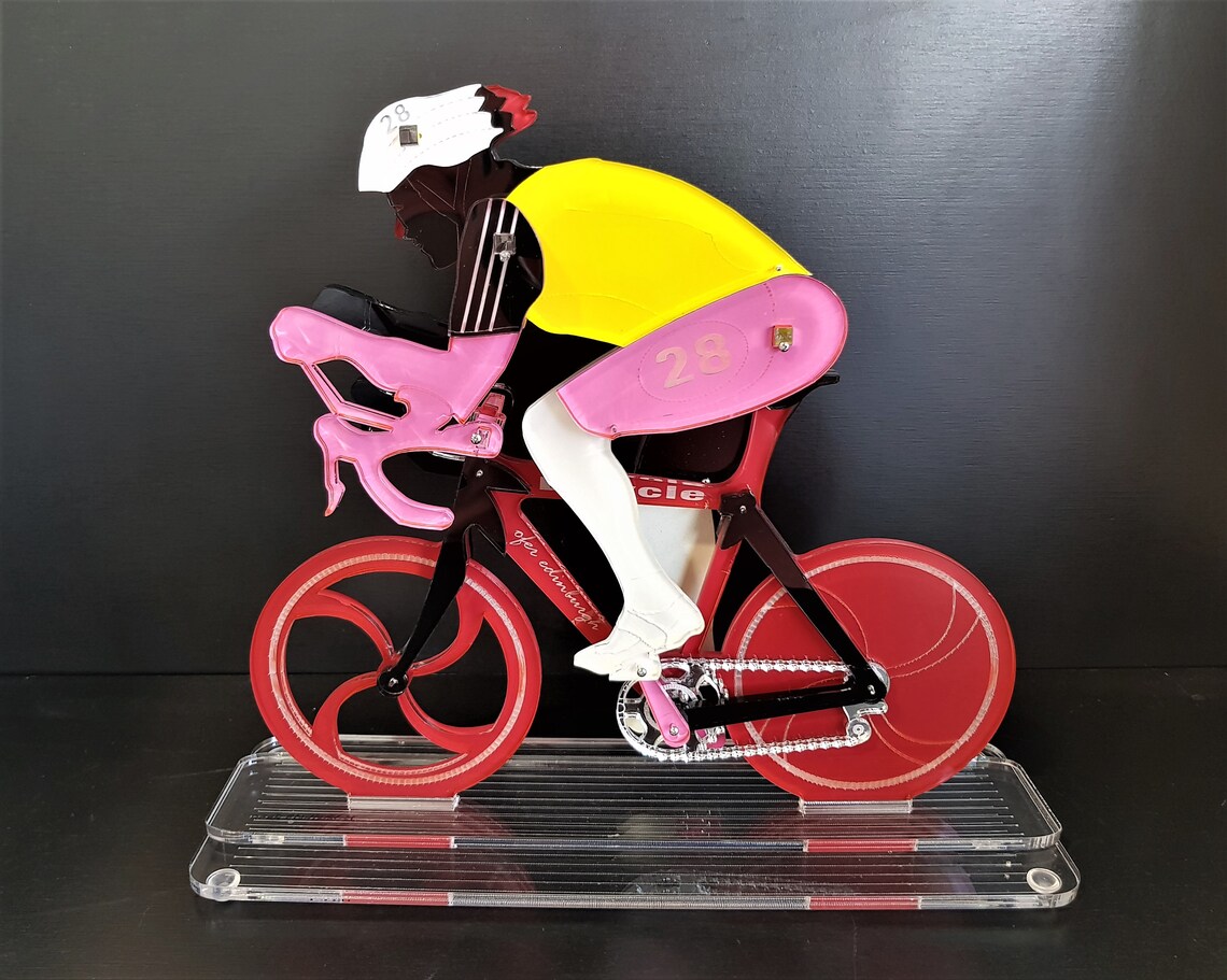 Cyclist Bike Racing Gift - Etsy