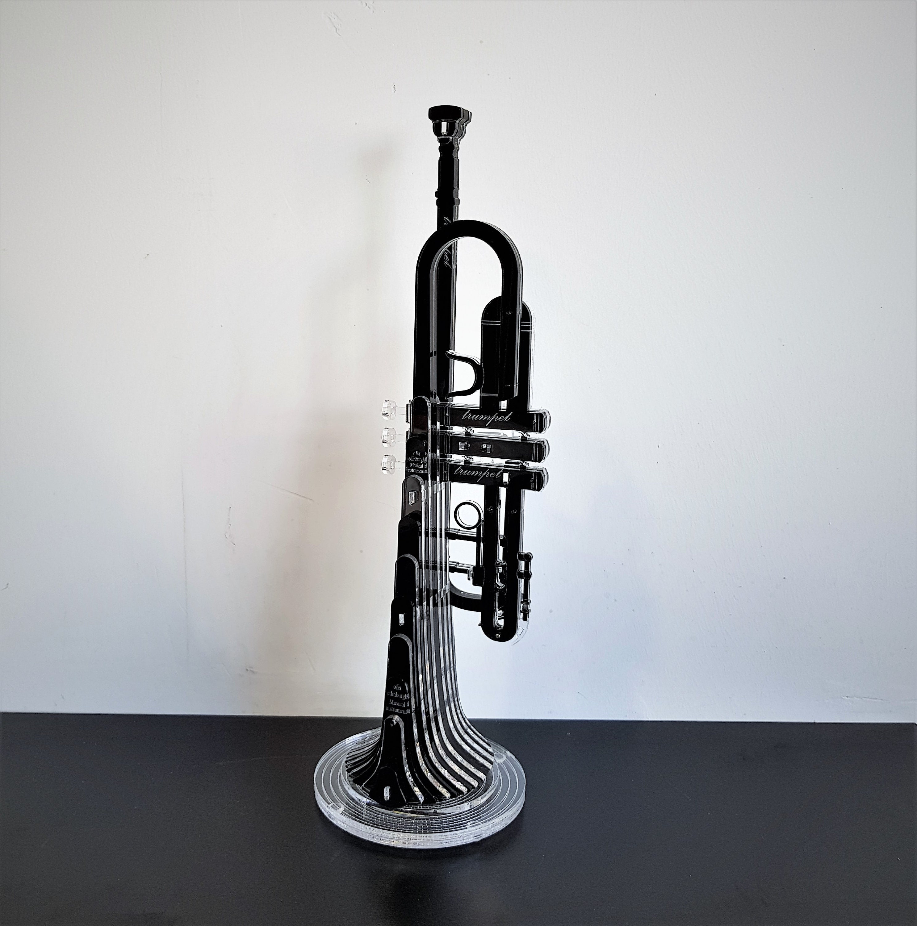 Trumpet Sculpture Classical Music Art - Etsy