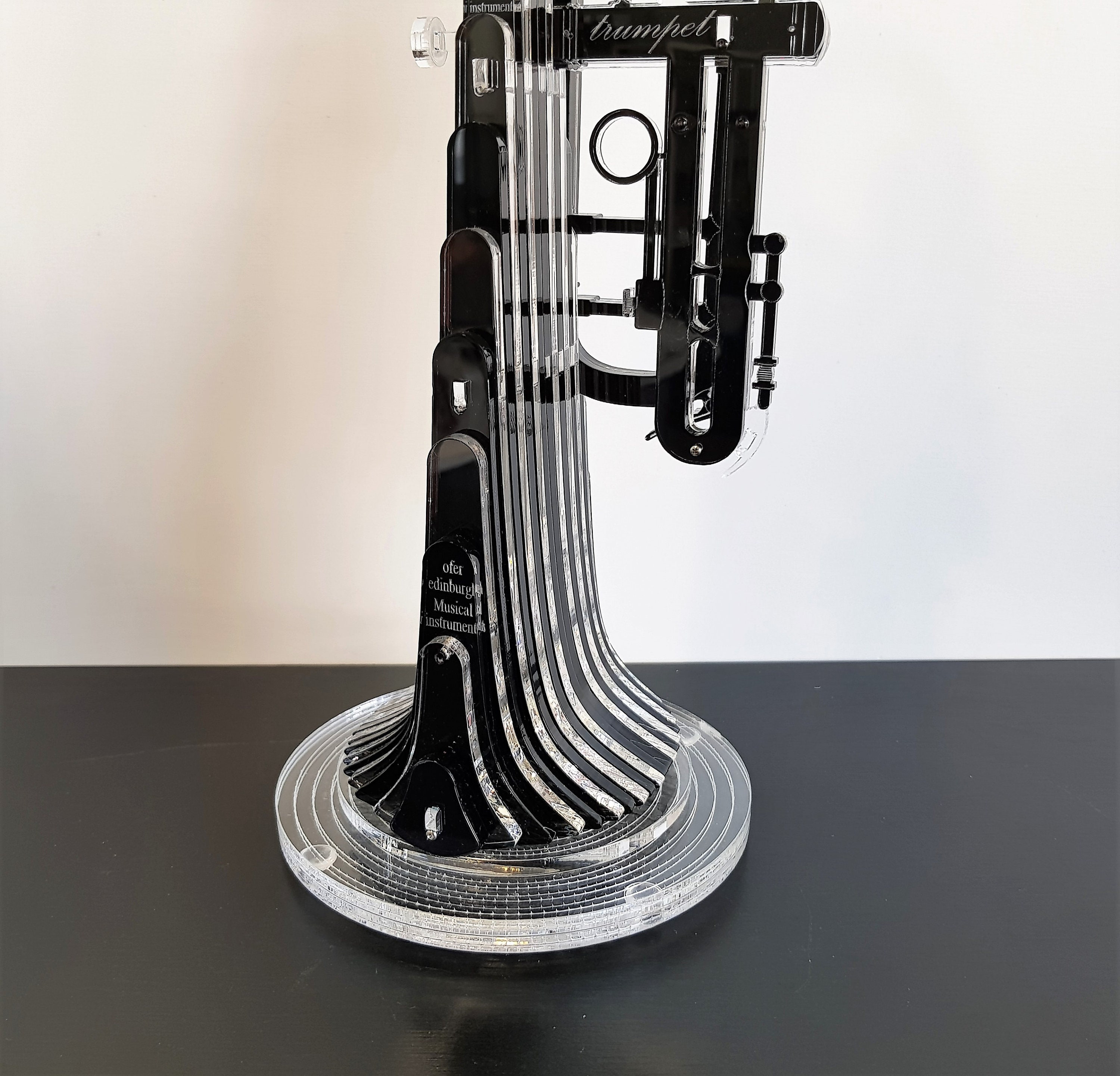 Trumpet Sculpture Classical Music Art - Etsy