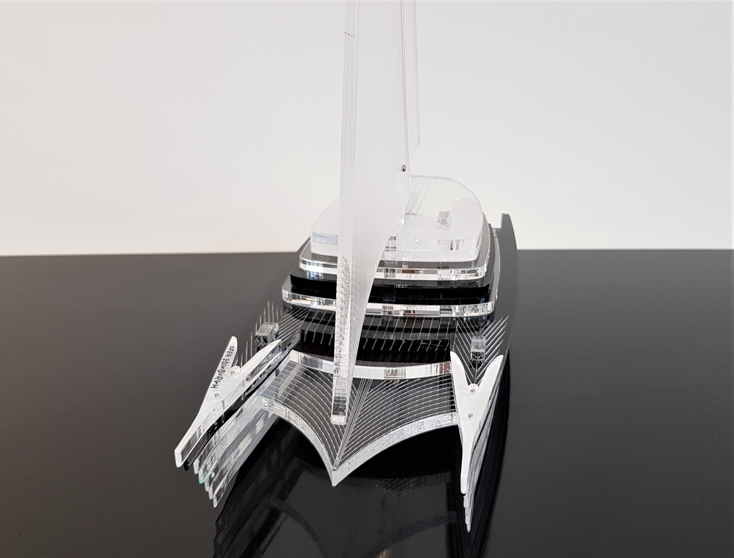 Sailing Boat Model Catamaran - Etsy