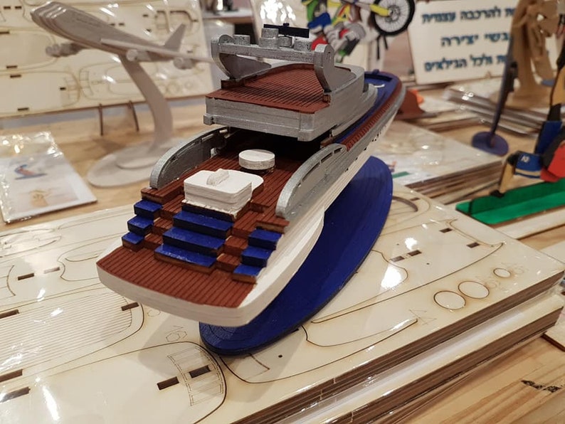 Wood DIY Yacht Kit for Kids - Etsy