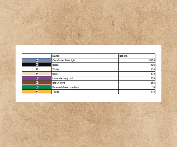 Kits & How To Craft Supplies & Tools Cross Stitch PDF Download ...