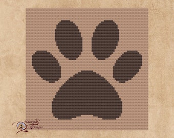 Paw Print Graph - Etsy