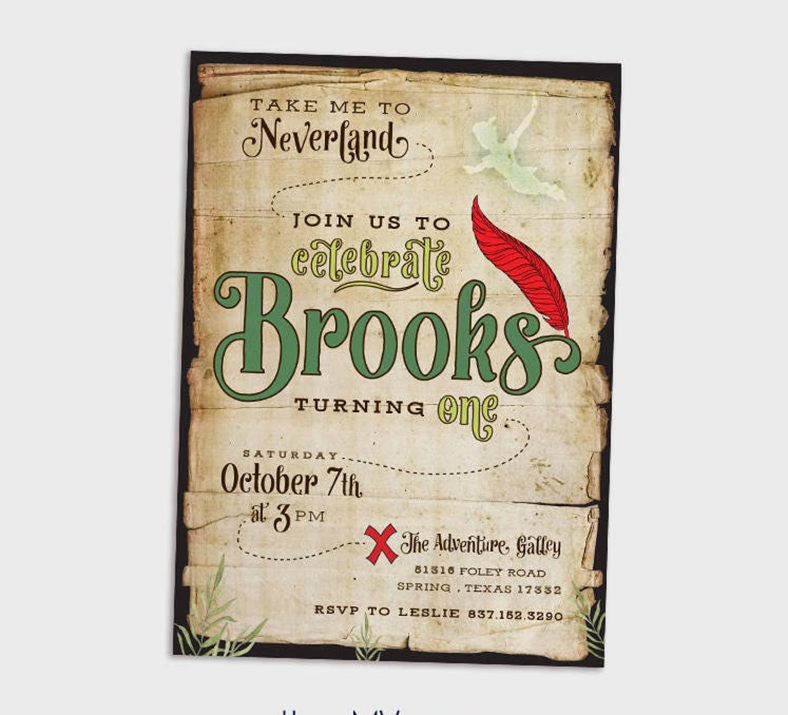 Lost Boys Birthday Invitation digital - Etsy