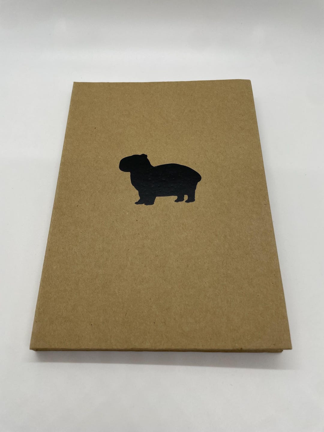 Capybara Journal: Kraft Notebook for Animal Lovers - Etsy