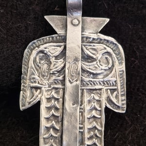 Djerba/sfax Antique High Grade Silver Berber Khamsa From Djerba/sfax ...