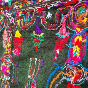 Tunisia Berber Pure Wool Wedding Shawl Called Tajira From Matmata ...