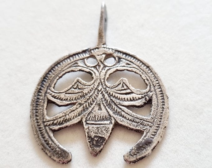 Libya - Antique Berber High Grade Silver Drop Shaped Amulet, Berber ...