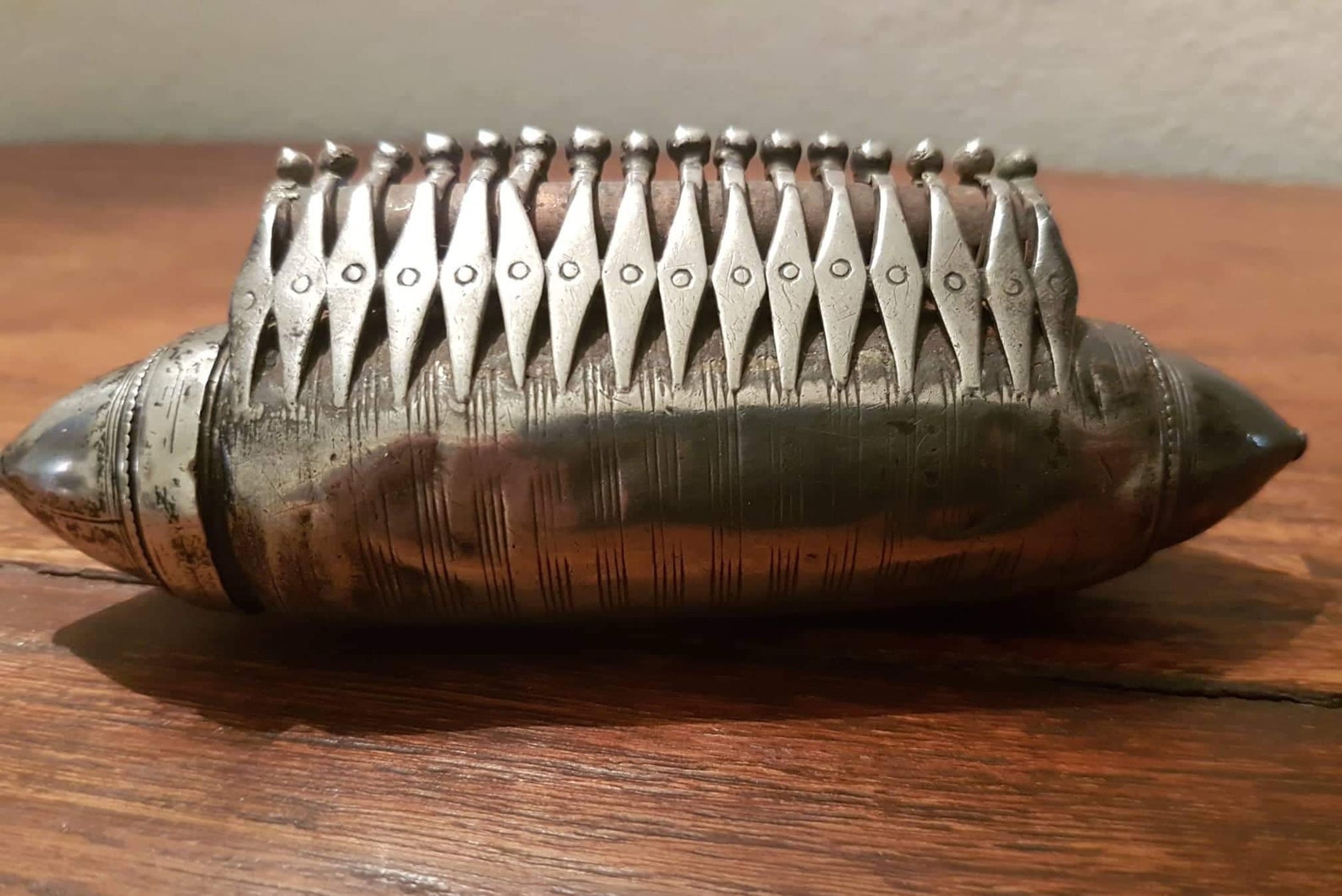 Antique South Indian high grade silver openable Prayer Box | Etsy