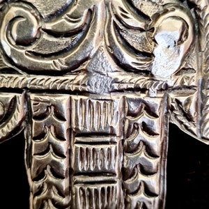 Djerba/sfax Antique High Grade Silver Berber Khamsa From Djerba/sfax ...