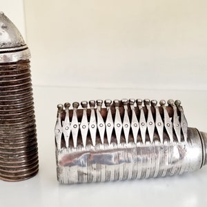 Antique South Indian High Grade Silver Openable Prayer Box, Indian ...