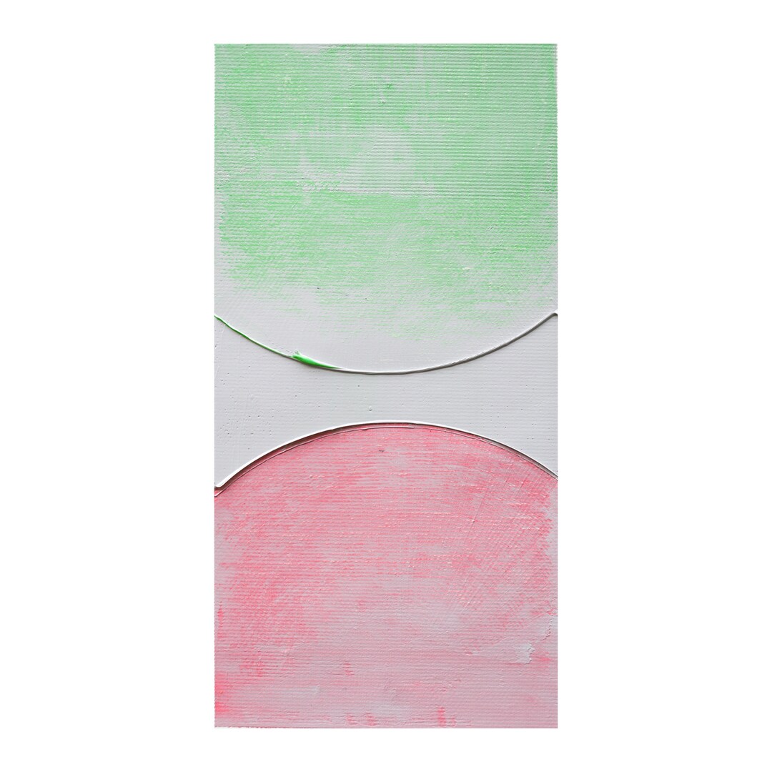 Small Size Original Painting for Interior Decoration, Small Vertical ...