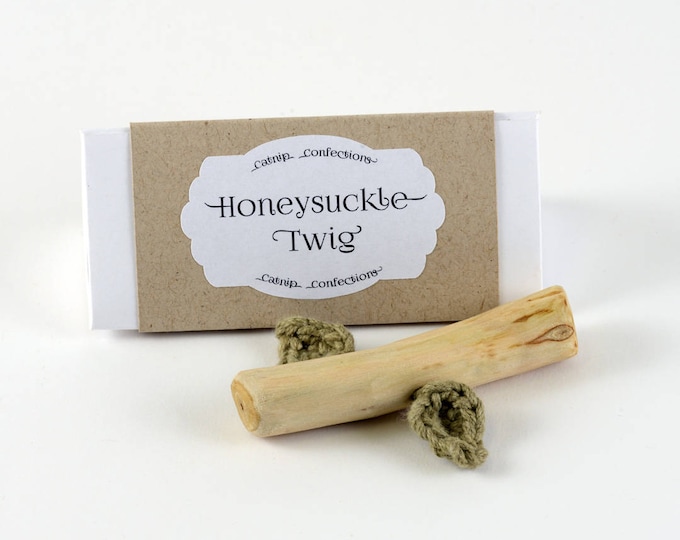 Honeysuckle Twig Cat Toy Wood Stick - Etsy