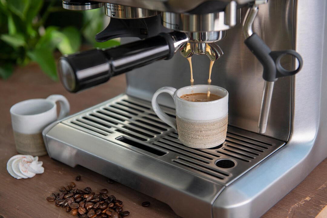 Tasses expresso Set de 2 - fait main en céramique -(+/- 3,5oz) 100 ml ...