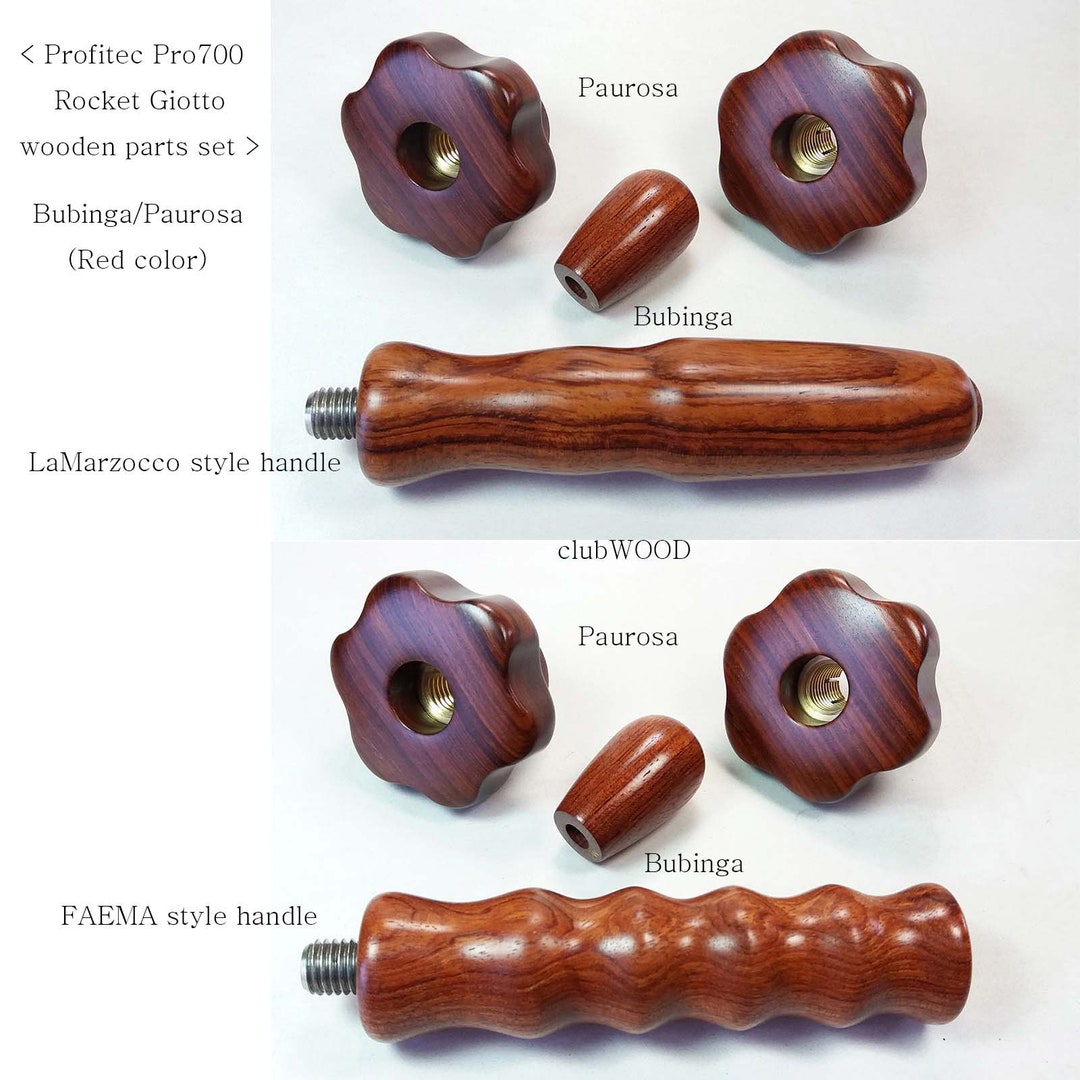 Rocket Giotto Cellini Espresso Machine Wooden Parts Set Clubwood - Etsy
