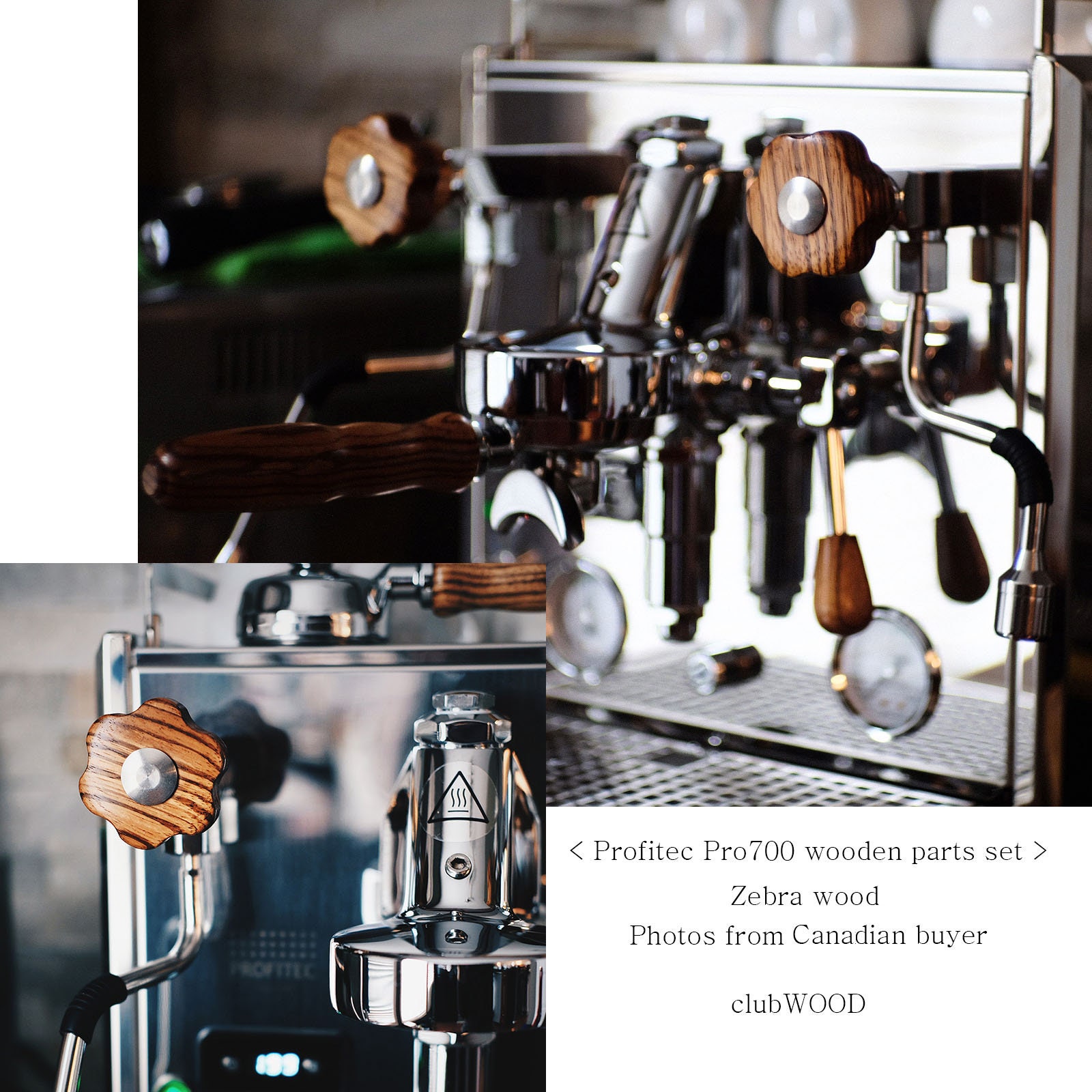 Rocket Giotto Cellini Espresso Machine Wooden Parts Set Clubwood - Etsy