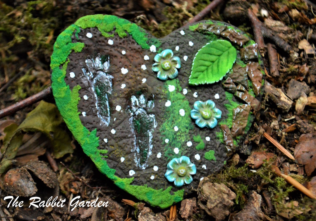 Forest Floor: Rabbit Prints and Tawny Owl Feather - Etsy