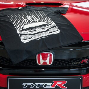 FK8 Civic Type-r T-shirt for True Honda Civic Fans! - Etsy