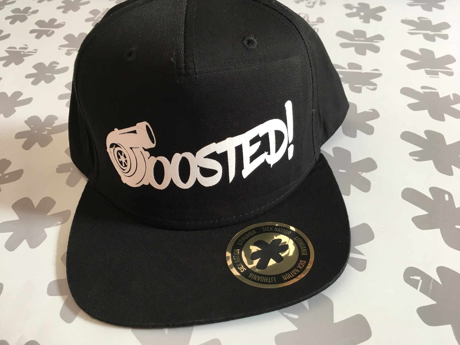 Boosted 5 Panel Snapback Cap for All Turbo Car Enthusiasts - Etsy