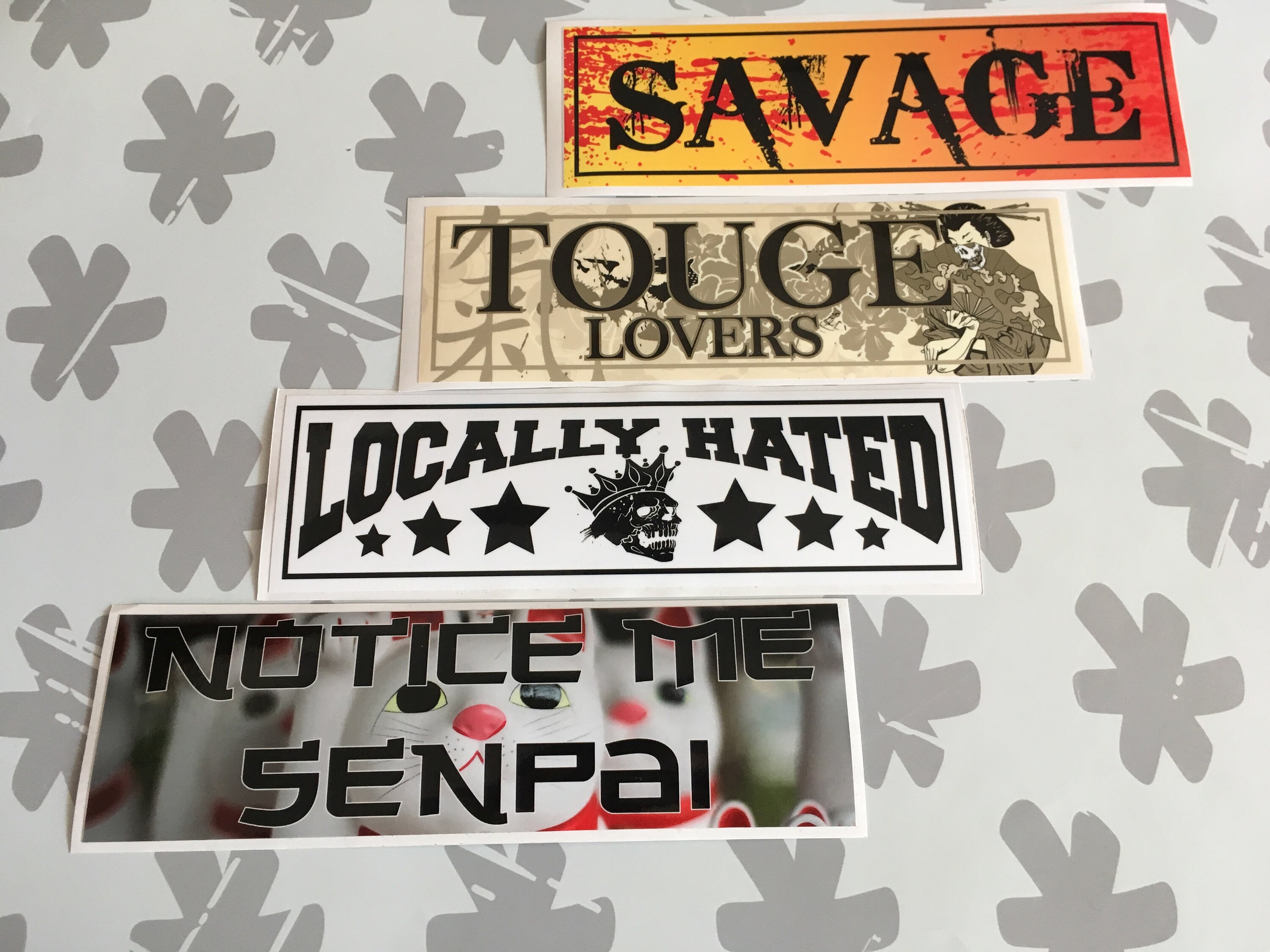 Touge Lovers Slap Sticker | Etsy