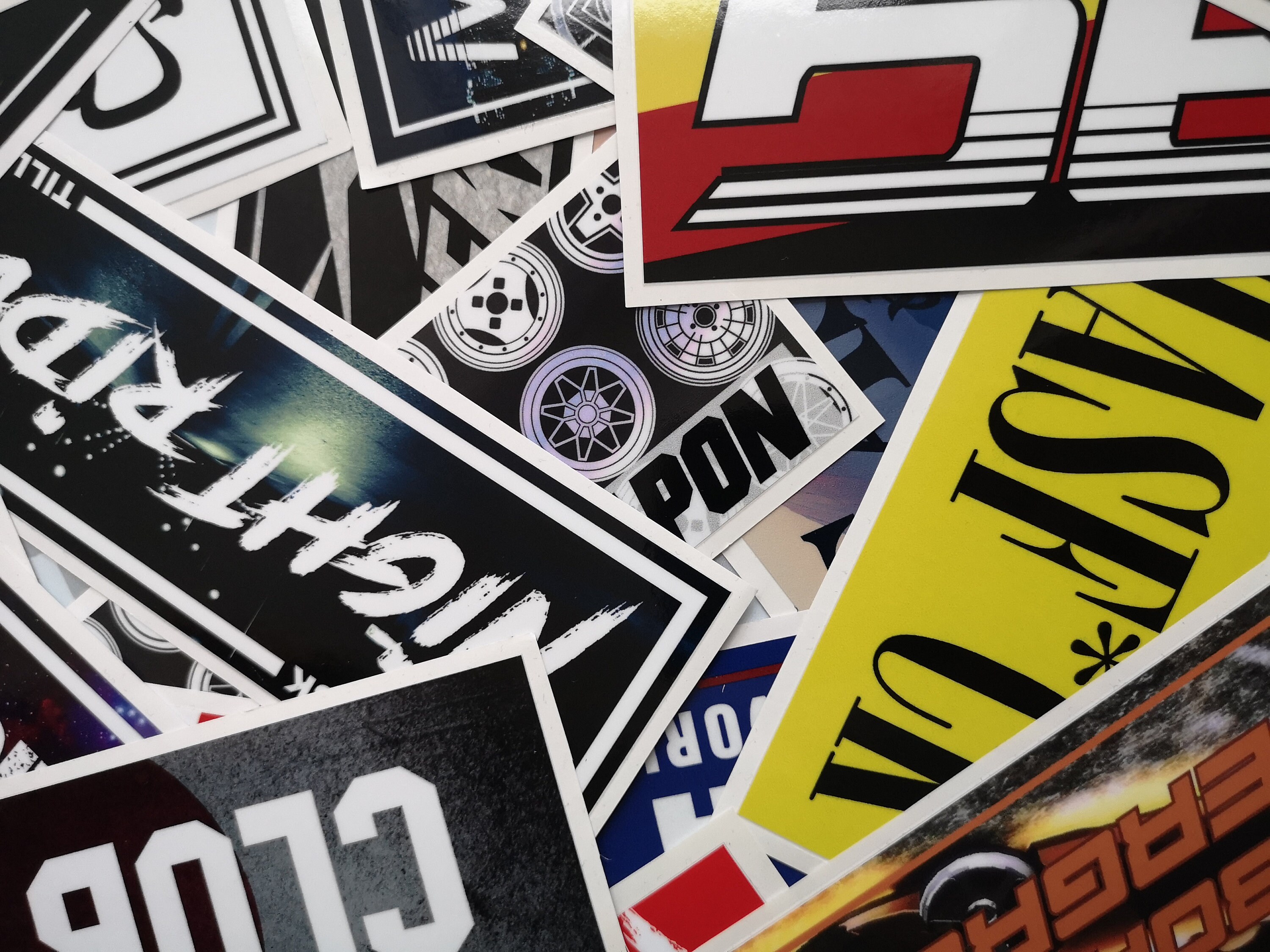 Mystery Slap Sticker Pack TEN Random Decals With Free | Etsy