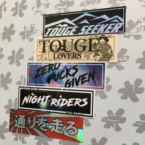 Night Riders Slap Sticker - Etsy