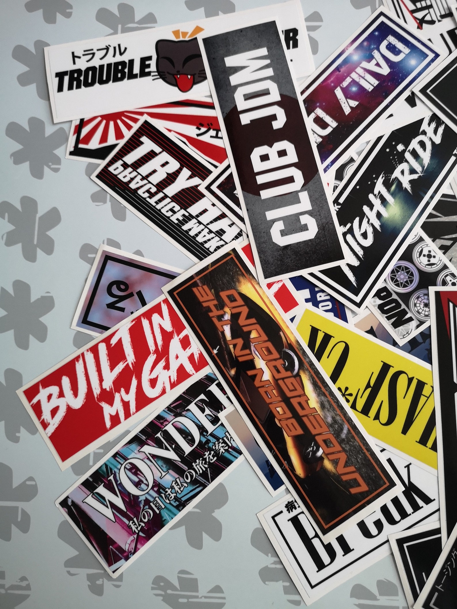 Mystery Slap Sticker Pack TEN Random Decals With Free | Etsy