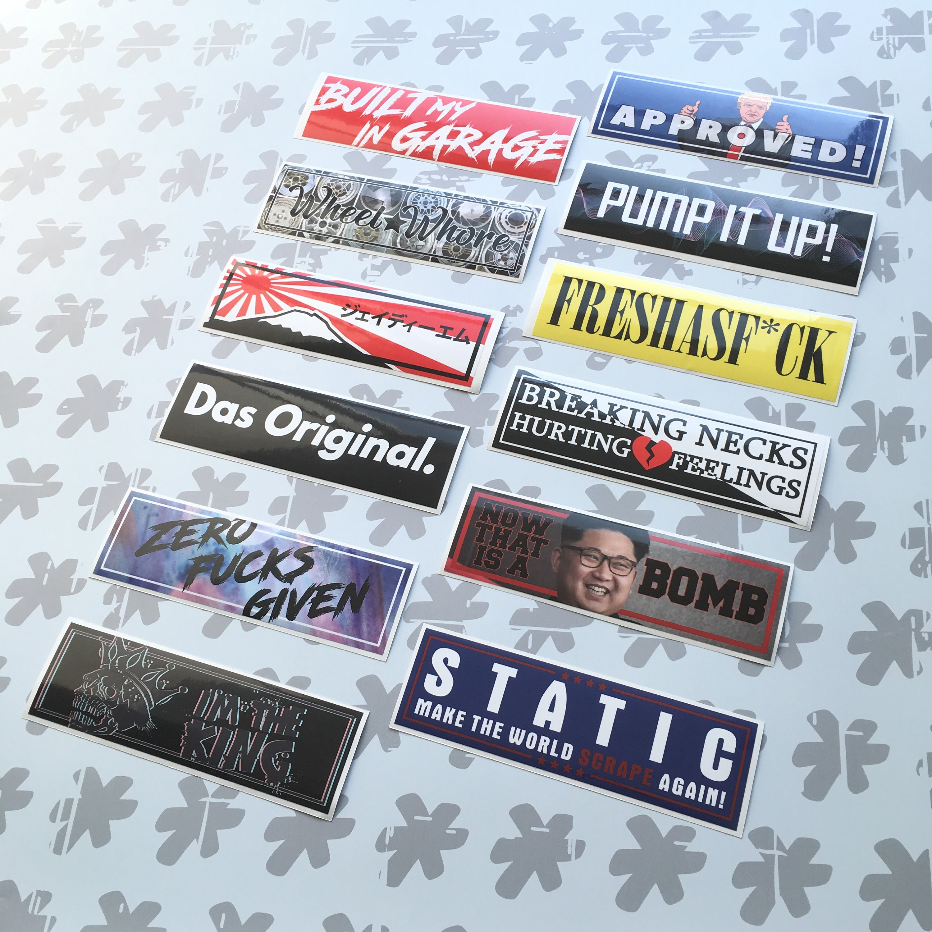 Rising Sun JDM slap sticker. | Etsy