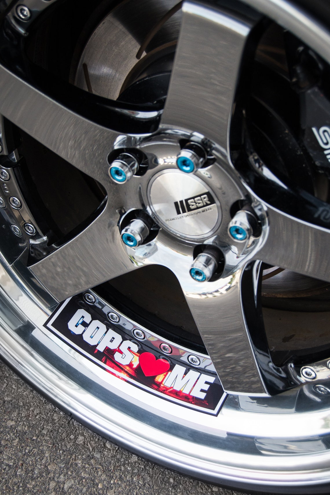 Cops Love Me Slap Sticker. - Etsy